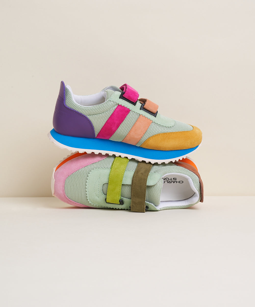 Conway Retro Mismatch Sneaker, Multi Color – Charlotte Stone