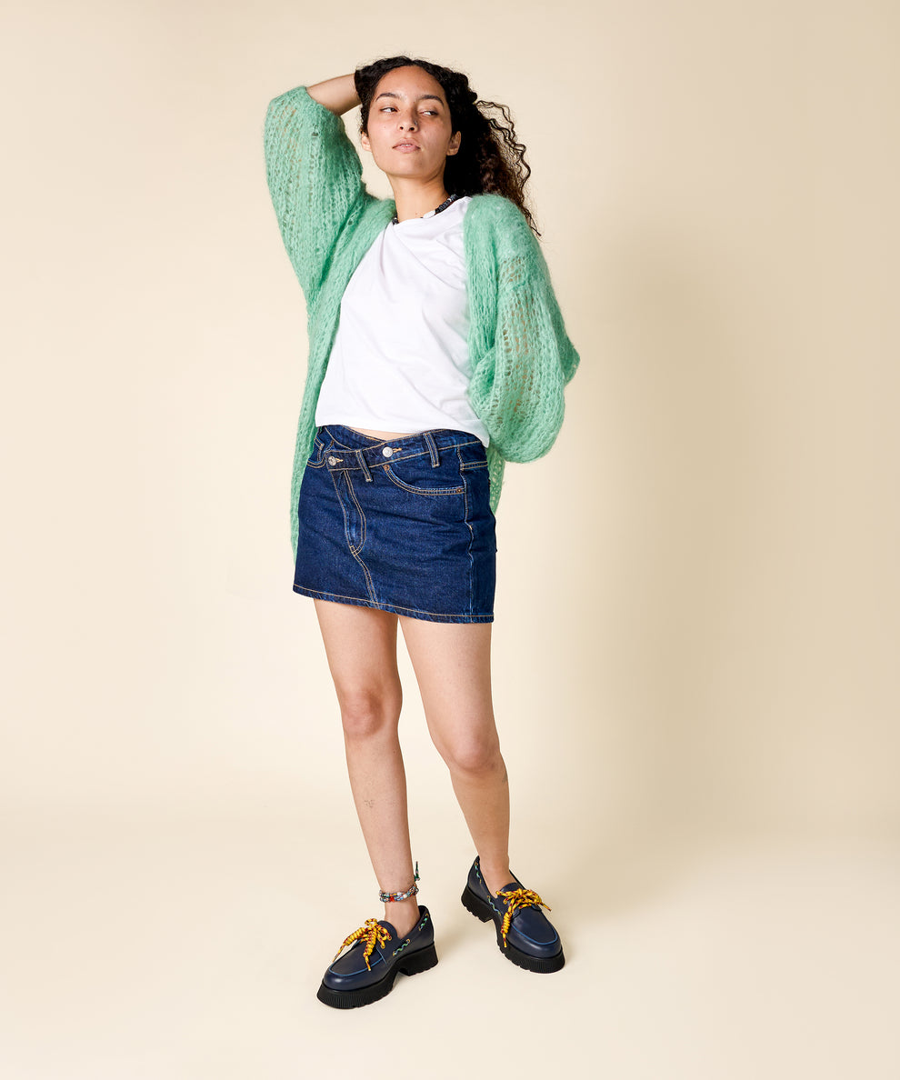 Cybil Boat Shoe Loafer, Navy Blue – Charlotte Stone