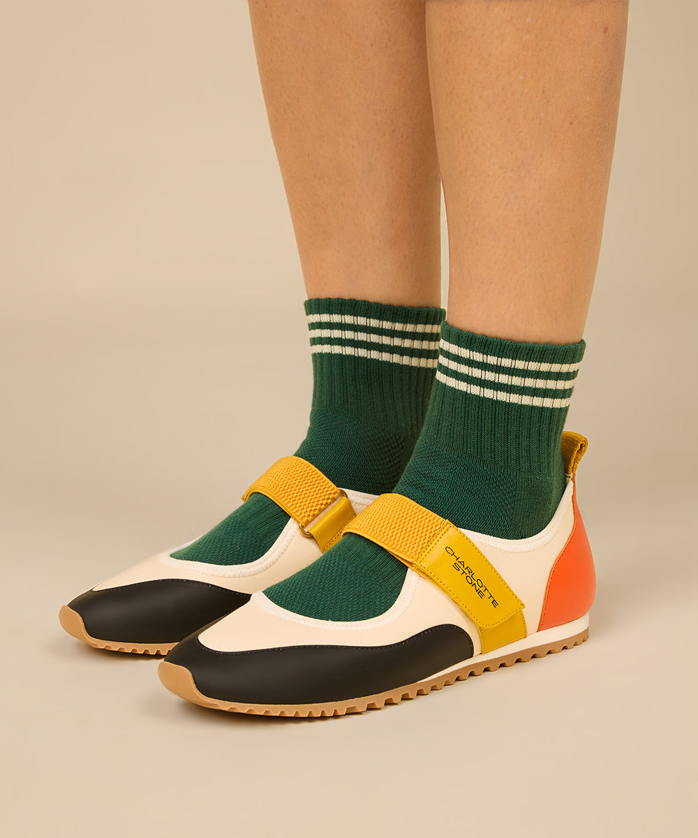 Le Bon Shoppe Girlfriend Socks, Hunter Green – Charlotte Stone